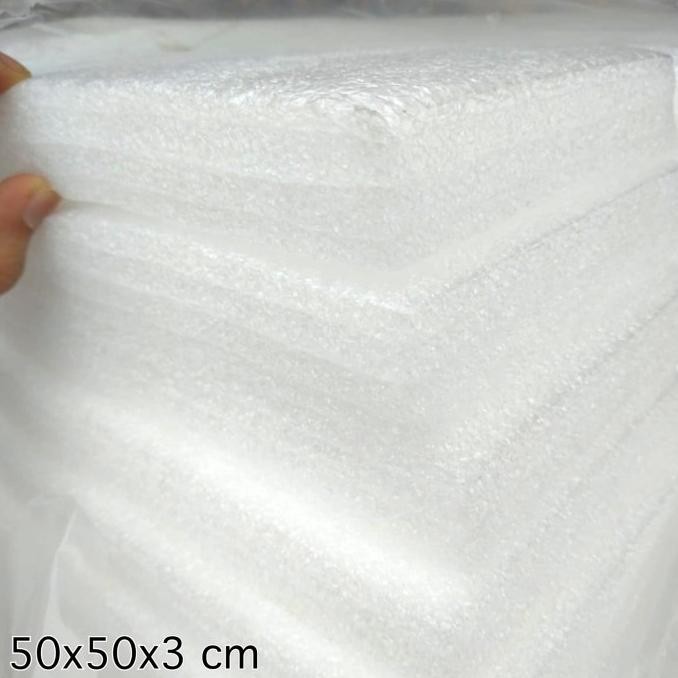 Jual Busa Packing Kemasan 3cm PE Foam / Polybonding / Polyfoam 50x50x3 ...