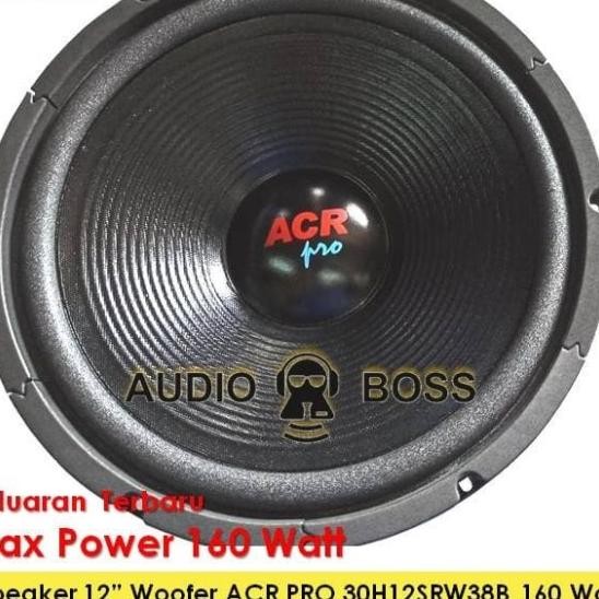 Jual Speaker 12 Inch Woofer Acr Pro 500 Watt / Speaker Woofer 12" Acr Pro | Shopee Indonesia