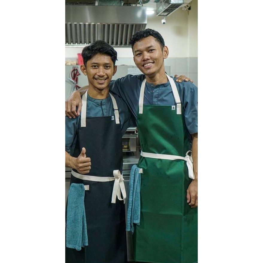 Jual Heavy Duty Apron / Steward Apron / Waterproof Apron / Celemek Anti ...