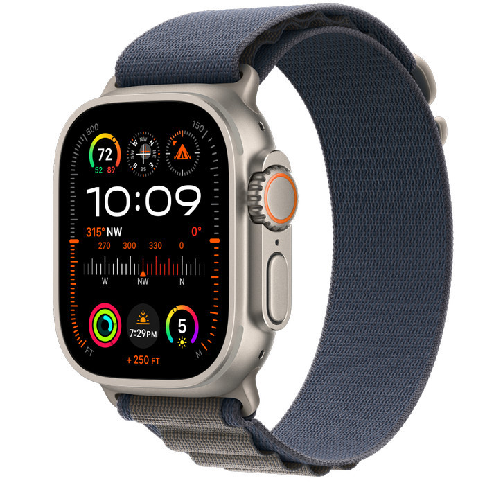 Jual Produk Ready Apple Watch Ultra 2 2023 49mm Titanium Alpine Trail ...
