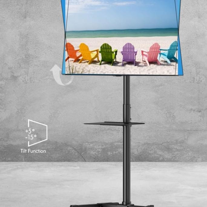 Jual Breket Stand Tv Braket Tv Stand Monitor 32 _ 60" Tilte Adjustable ...