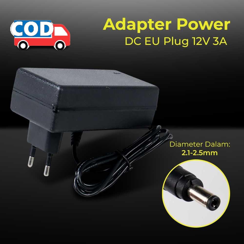 Jual Adaptor 12V 3A 36V DC Volt Power Supply Laptop Lampu LED Strip ...