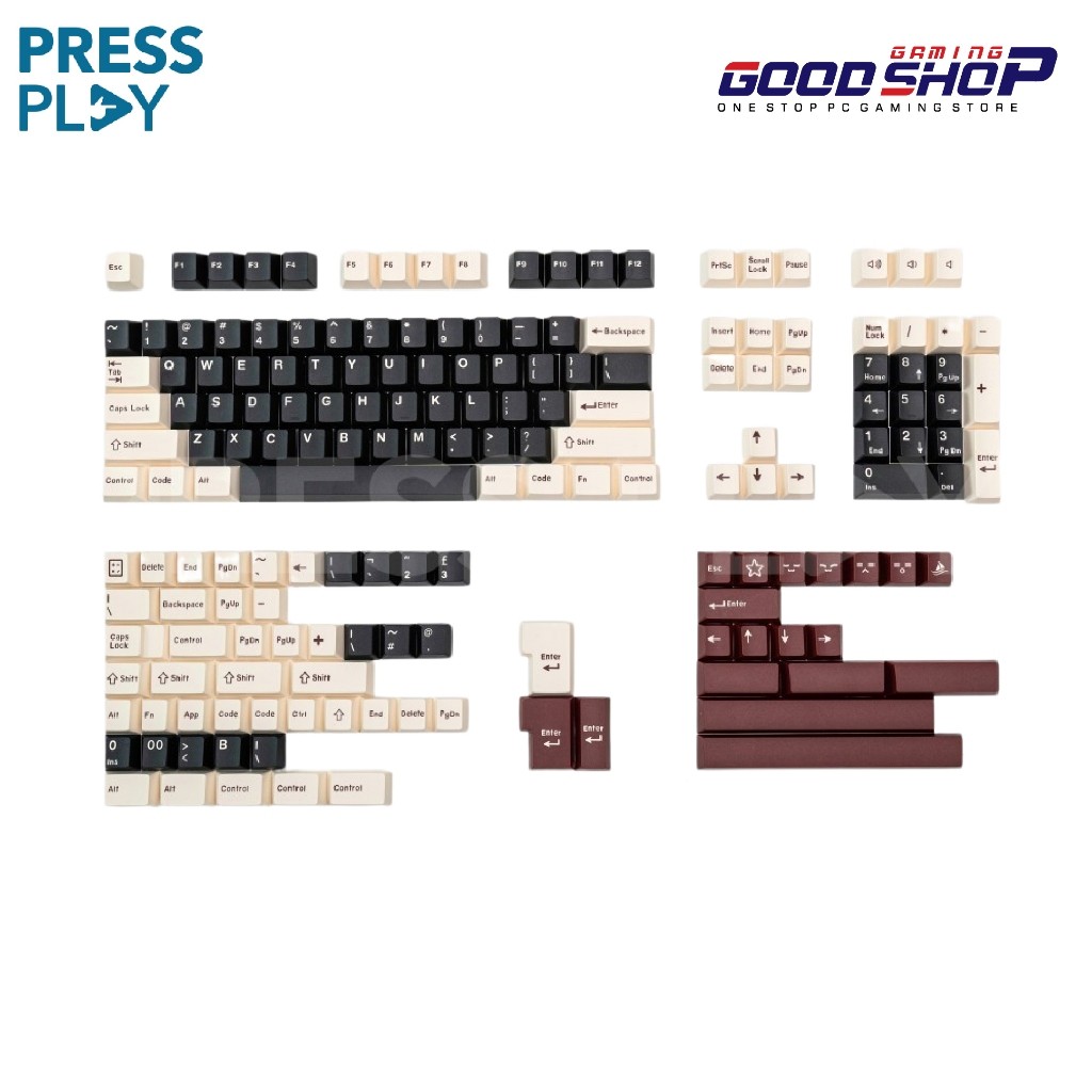 Jual P R O M O PHANTOM PBT ABS Doubleshot Keycaps Keycap Set by Press ...