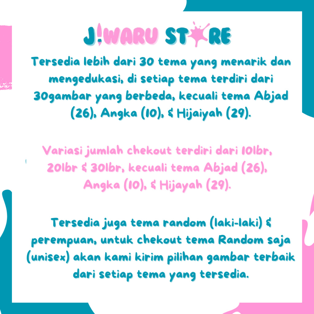 Jual 26 Gambar Kertas mewarnai anak / Coloring / Sketsa Tema Abjad ...