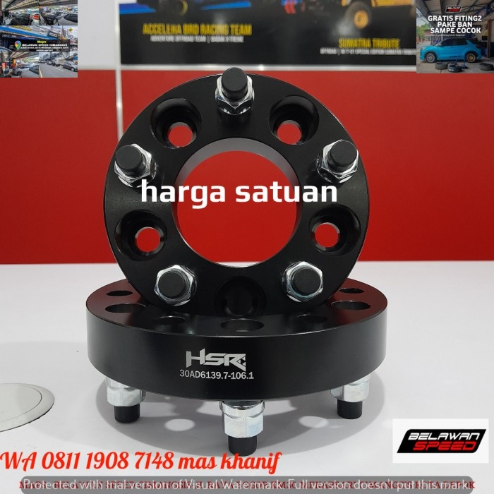 Jual ADAPTOR VELG MOBIL PCD 5X139,7 CB 110,1 TEBAL 20MM HSR UNTUK ...