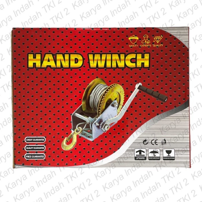 Jual READY Hand Winch 500 KG Katrol Tangan Manual 1200 LBS Kapal Boat ...