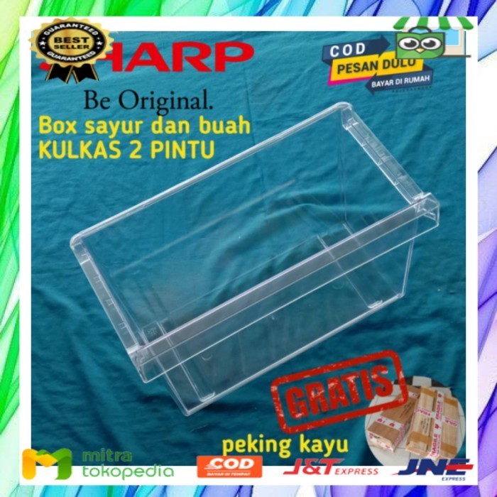 Jual RAK KULKAS BOX SAYUR DAN BUAH KULKAS SHARP 2 PINTU TYPE TERBARU ...