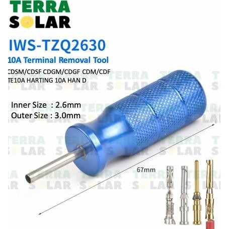 Jual New Pin Removal Tool Heavy Duty Connector 10A 16A 40A CDM/CDF HARTING HAN Terlaris | Shopee ...