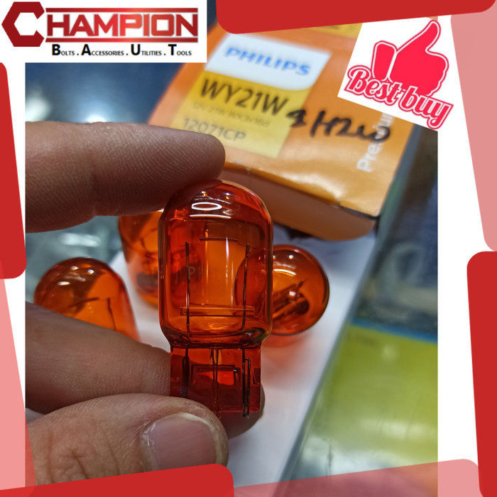 Jual LAMPU SIGN SEN HONDA FREED MOBILIO BR-V HRV PHILIPS WY21W | Shopee ...