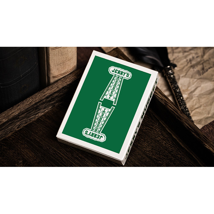 Jual Kartu Remi Jerry's Nugget (Felt Green) Marked Monotone Playing Cards | Shopee Indonesia