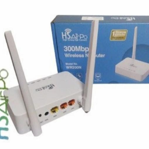 Jual Hsairpo Wr200N Wireless Router 300Mbps Terlaris | Shopee Indonesia