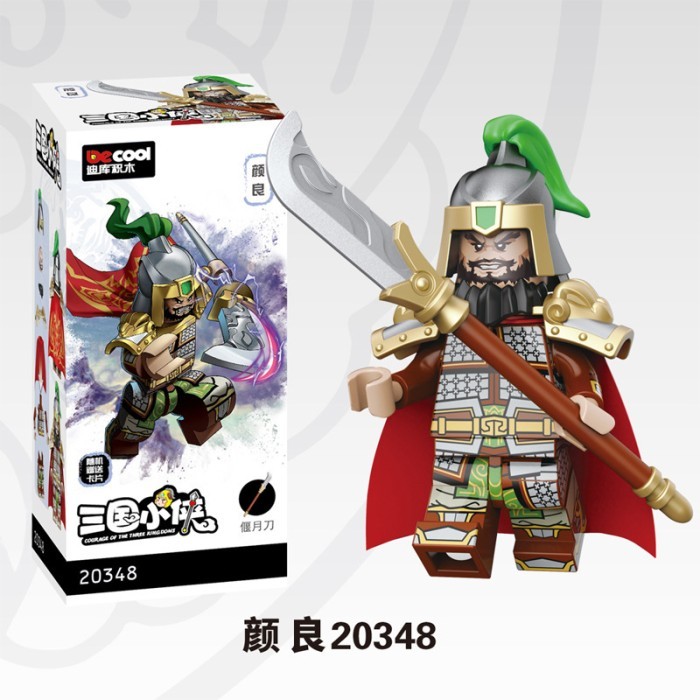 Jual Yan Liang lego DECOOL Three Kingdoms Heroes - dynasty warrior ...