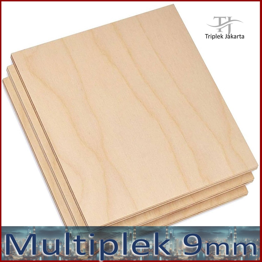 Jual Multiplek 9 mm 110x100 cm | Triplek 9mm 100x110 cm | Palem Grade A ...