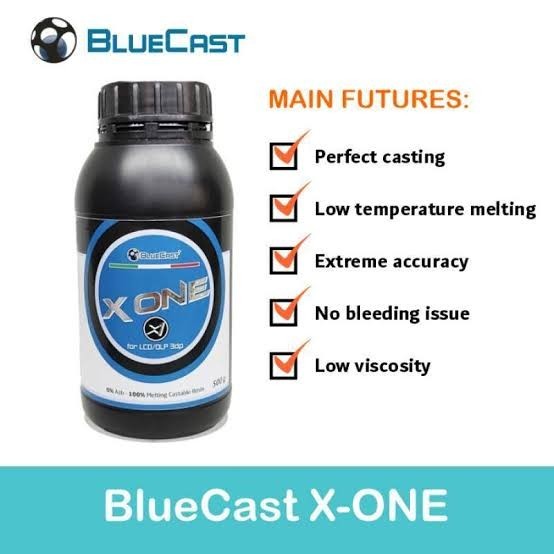 Jual Resin BlueCast X-ONE Castable/500Gram/ 3D Printer | Shopee Indonesia