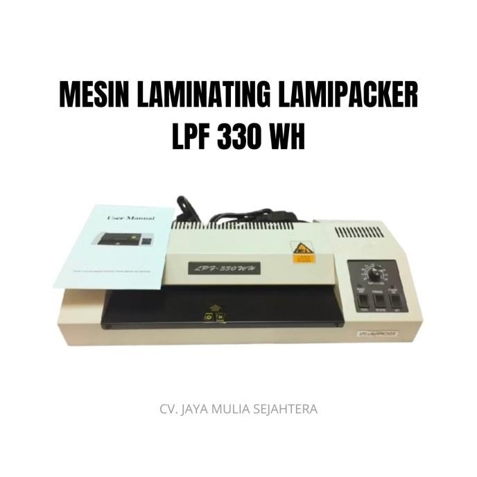 Jual Mesin Laminating Lamipacker Lpf 330 Wh New!! | Shopee Indonesia
