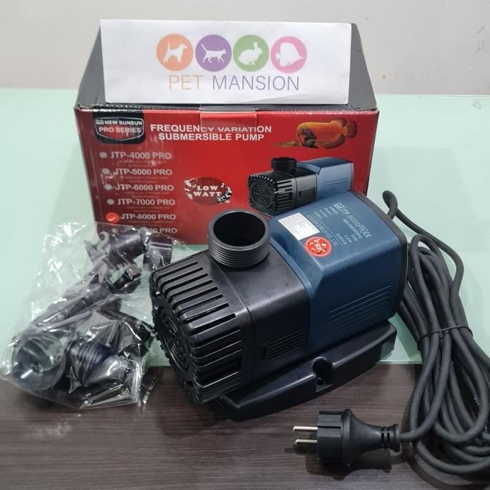 Jual SUNSUN JTP 8000 PRO pompa air celup aquarium dan kolam ikan | Shopee Indonesia