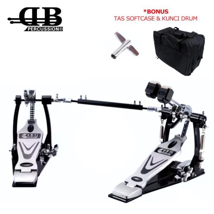Jual Jual! Double Pedal Drum Kick Bass Bonus Tas Softcase Besi Mes Mp-20 | Shopee Indonesia