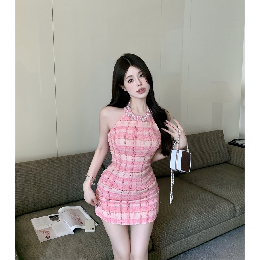 Jual Gaun Desain Berat Leher Selebriti Prancis Gaun Desain Berat Manik ...