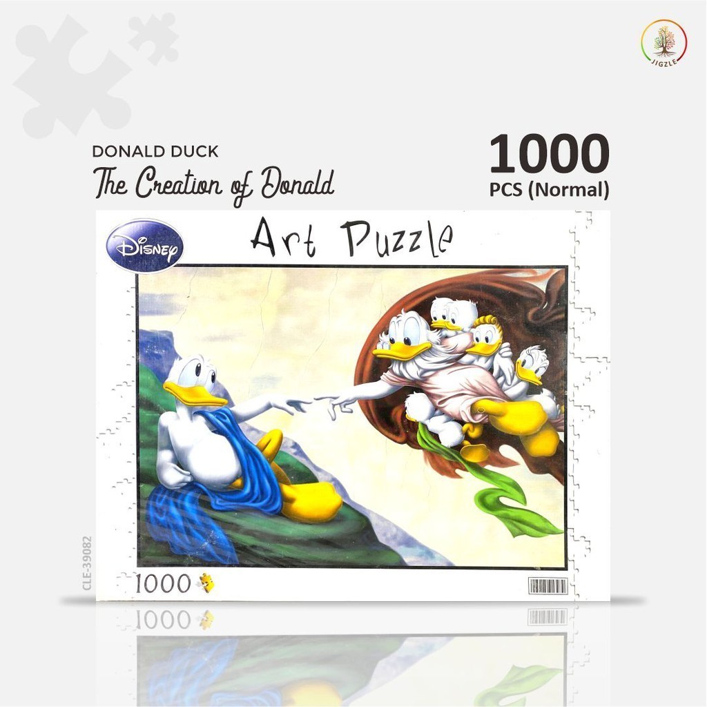 Jual Clementoni 39082 Disney - The Creation of Donald Jigsaw Puzzle ...