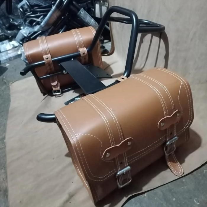 Jual Back Rack plus tas bag Yamaha XSR 155 / Yamaha xsr155 Best ...