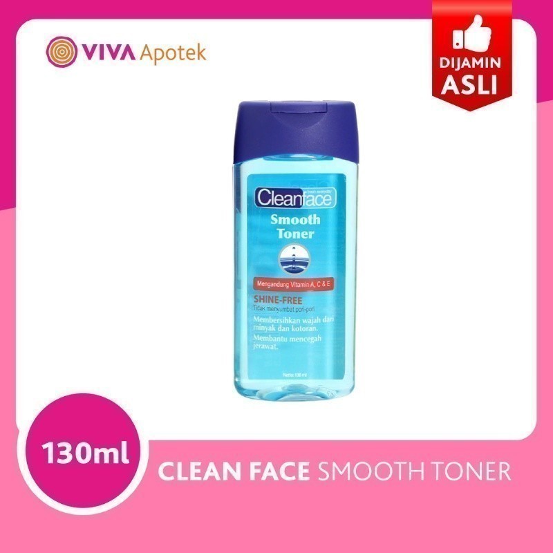 Jual Clean Face Smooth Toner (130 ml) | Shopee Indonesia