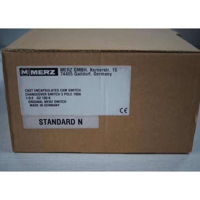 Jual Merz Gz 100A/3P Buatan Jerman (Std N) Cos/Ohm Saklar/Handle Genset ...