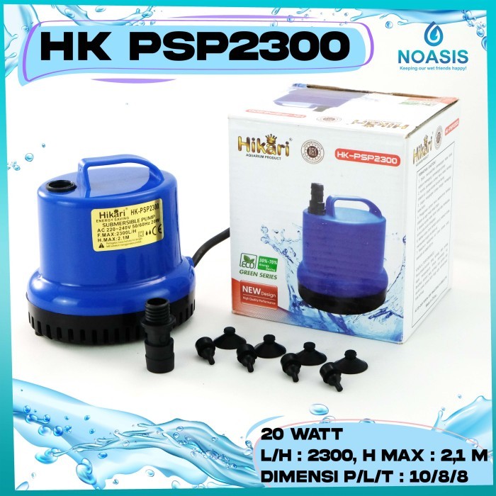 Jual Pompa Air Celup Aquarium Hikari Hk Psp 2300 Submersible Pump Hemat ...