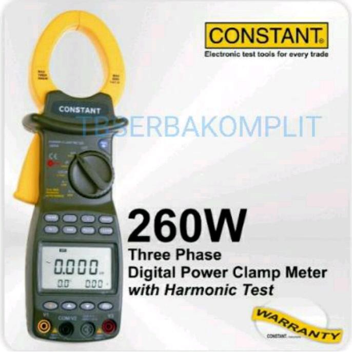 Jual POWER FACTOR METER 260 W CONSTANT TANG AMPERE 3 FASA FASE ...