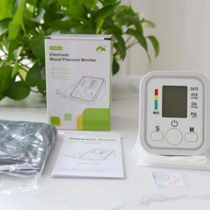 Jual Tensimeter Digital Lcd Alat Tensi Darah Digital Blood Pressure ...