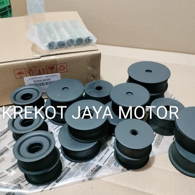 Jual Sparepart Karet Kabin Mounting Body Set Mitsubishi Triton New Hdx ...