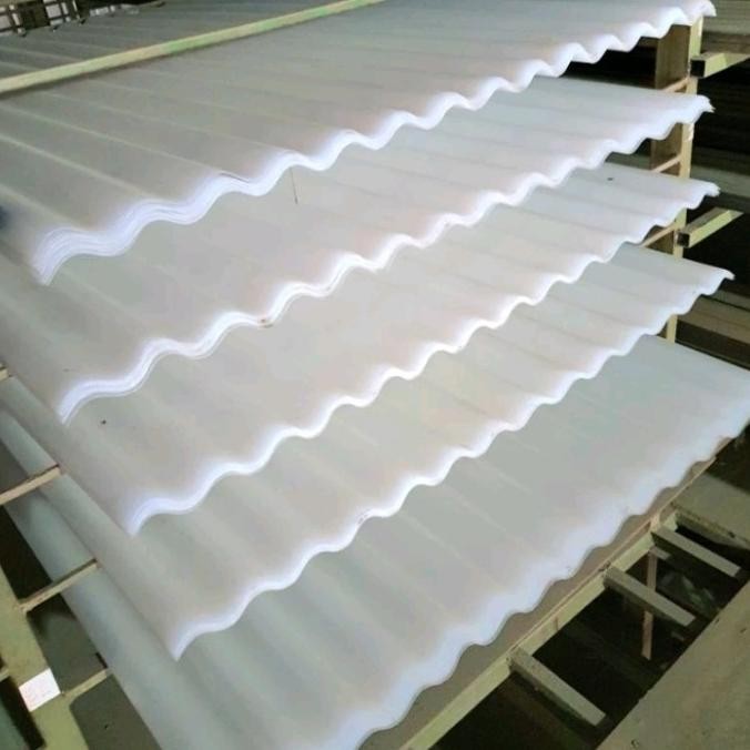 Jual ATAP FIBER GELOMBANG ASBES PLASTIK 1.5M 1.8M 2.1M 2.4M 2.7M 3M ...