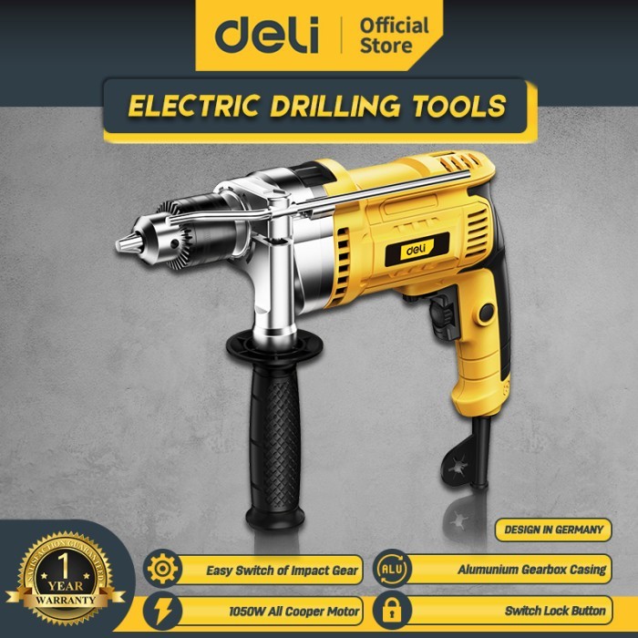 Jual Deli Mesin Bor Listrik / Impact Drill Listrik Tenaga Besar EDL ...