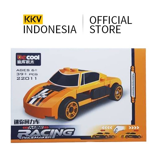 Jual OHSOME - (RANDOM) DECOOL Mini Pull Back Car 22009-22014 / Mainan Anak / Mainan Mobil ...