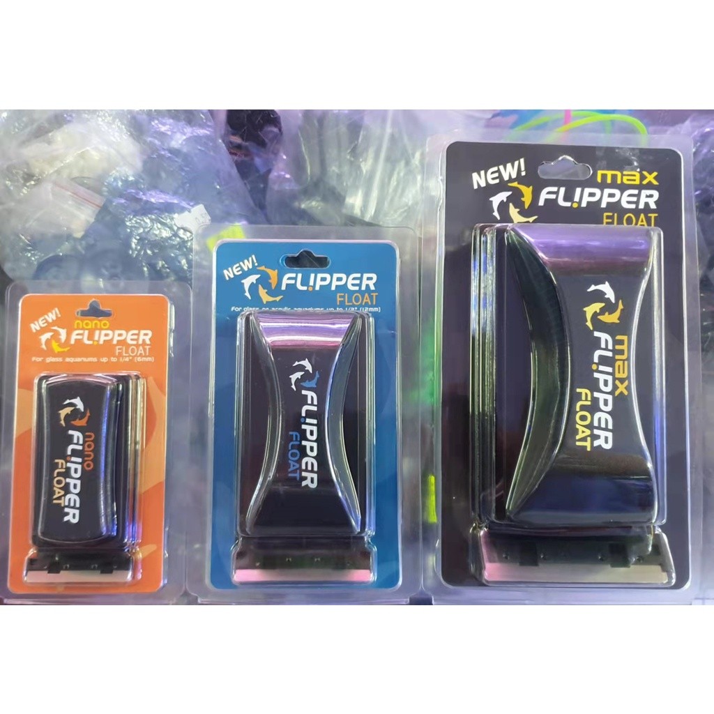 Jual Flipper Glass Cleaner Float (Nano, Standar, Maks) Untuk Tangki ...