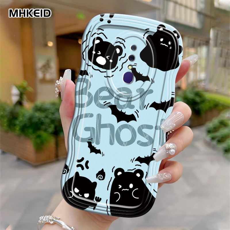 Jual MHKEID Casing Hp Untuk OPPO F11 A9 2019 A9x F11 Pro Case Casing Kasing HP pola hantu lucu ...