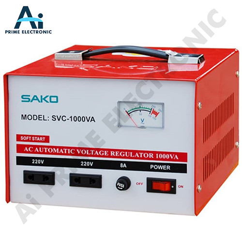 Jual ORIGINAL SAKO SVC 1000 VA Stabilizer Automatic Voltage Regulator Stabil | Shopee Indonesia