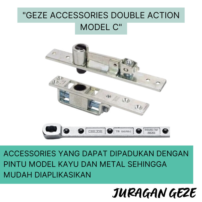 Jual Promo!! Pivot Hinge Geze For Double-Action Doors | Shopee Indonesia