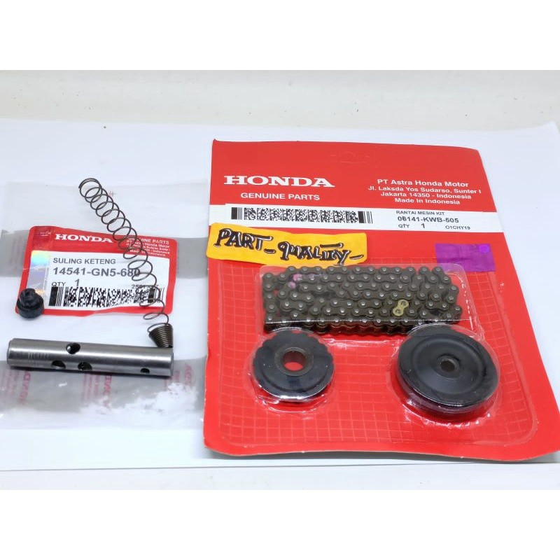 Jual PROMO RANTAI KETENG KWB PLUS SULING KETENG HONDA REVO ABSOLUTE REVO FIT KARBU BLADE 110 ...