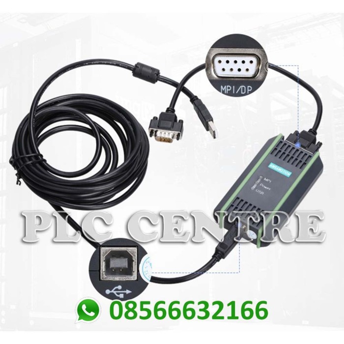 Jual NEW SALE!! Kabel PLC Siemens 6ES7 972-0CB20-0XA0 USB-MPI/PPI For S7 200/300/400 | Shopee ...