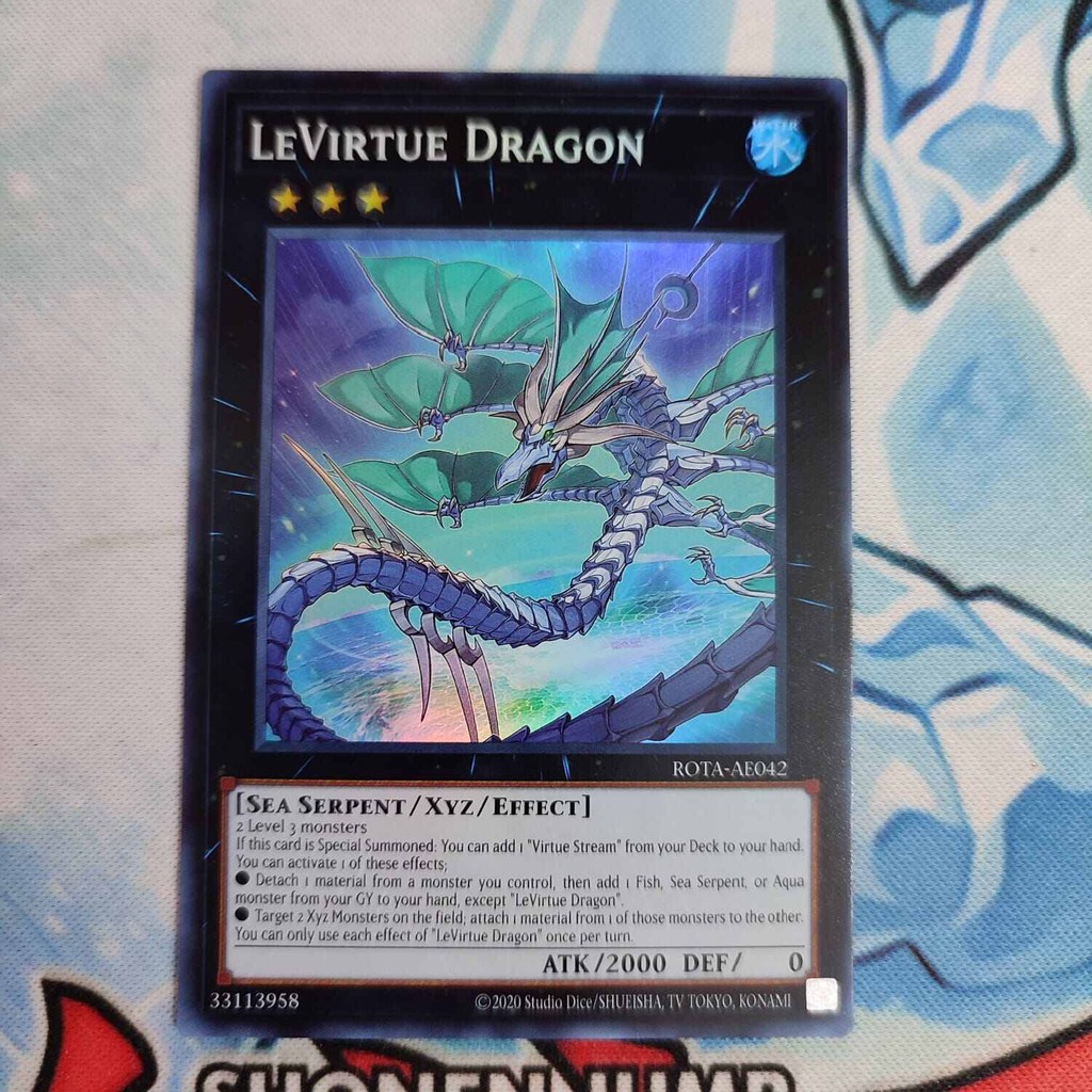 Jual yugioh AE levirtue dragon ROTA-AE042 SR original | Shopee Indonesia