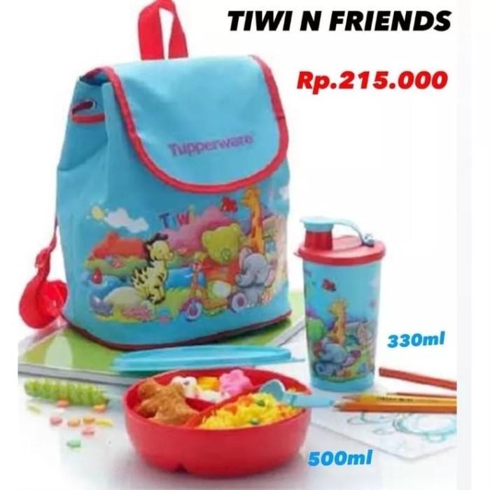 Jual Tupperware Tiwi N Friends Paket Bekal Makan Anak | Shopee Indonesia