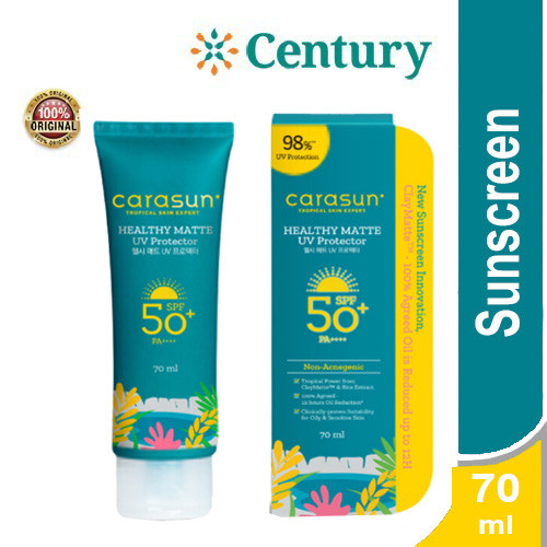 Jual CARASUN HEALTHY MATTE UV PROTECTOR SPF 50+ PA++++ 70ML / PERAWATAN WAJAH / SUNSCREEN ...