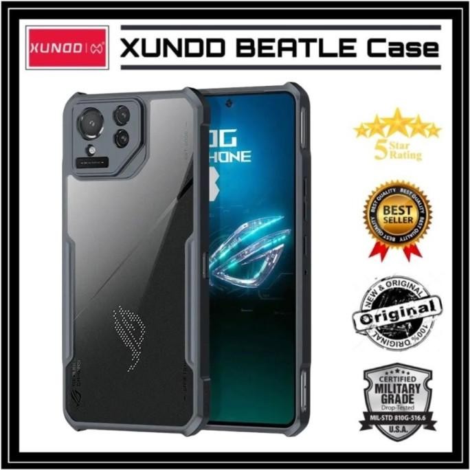Jual Asus Rog Phone 8 / 8 Pro Xundd Beatle Original Hard Case Casing Soft Cover Transparan Back ...