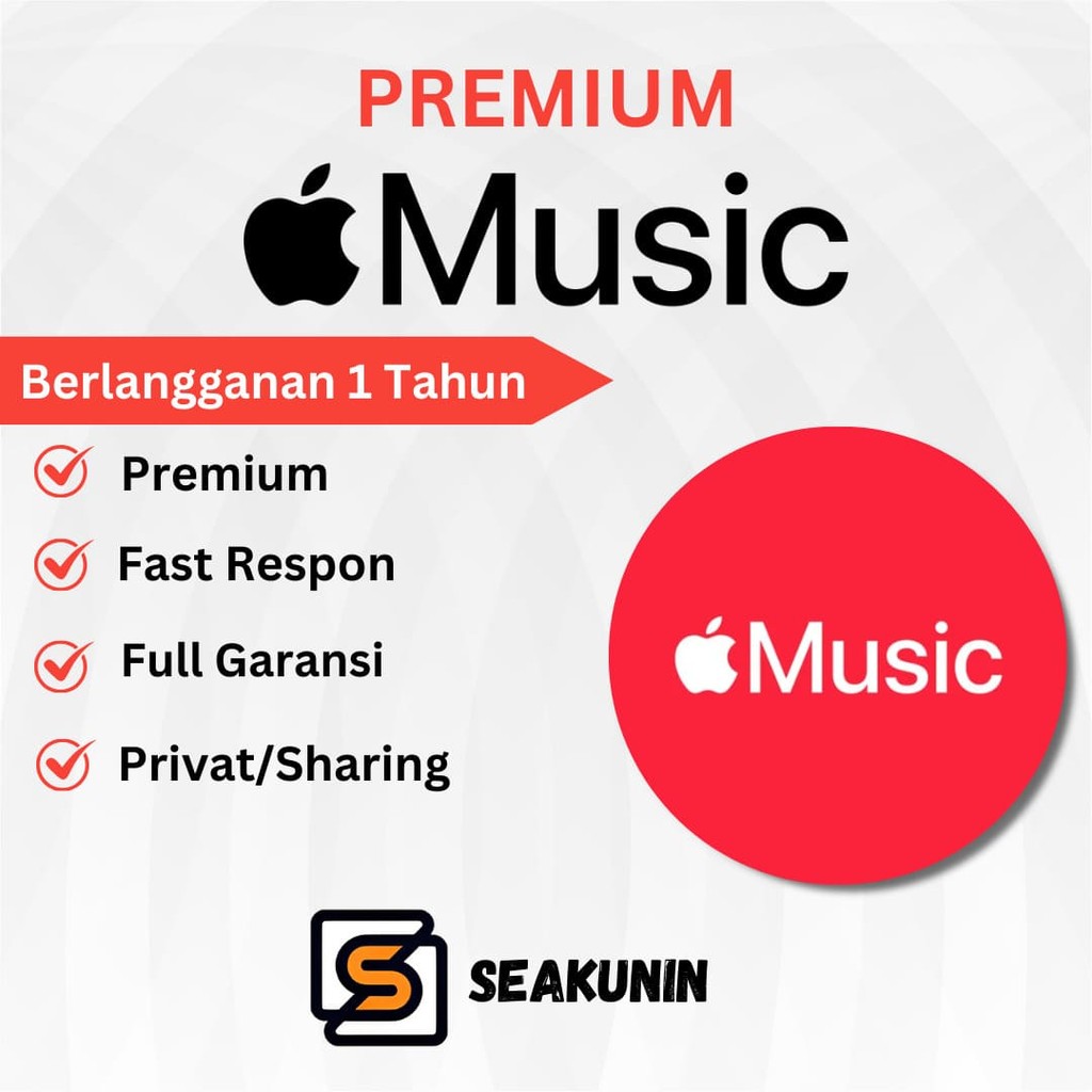 Jual Apple Musik Premium 1 Tahun (Family Plan / Invite Family) | Shopee ...