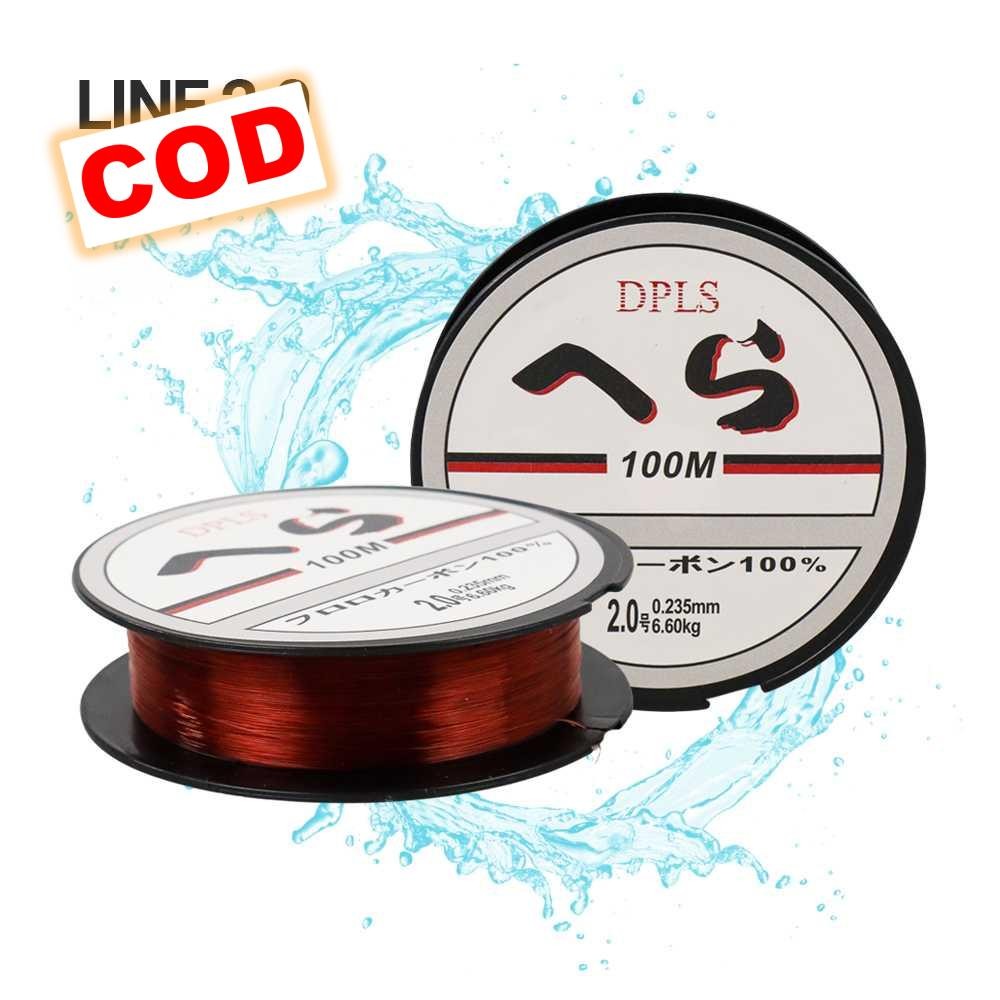 Jual Senar Pancing Ikan Besar Laut Profesional Benang Tali Nilon 100M ...