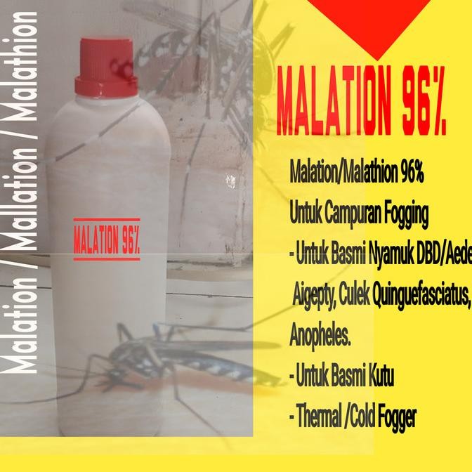Jual Malation Malathion Mallation 1 Liter Obat Fogging Nyamuk | Shopee Indonesia
