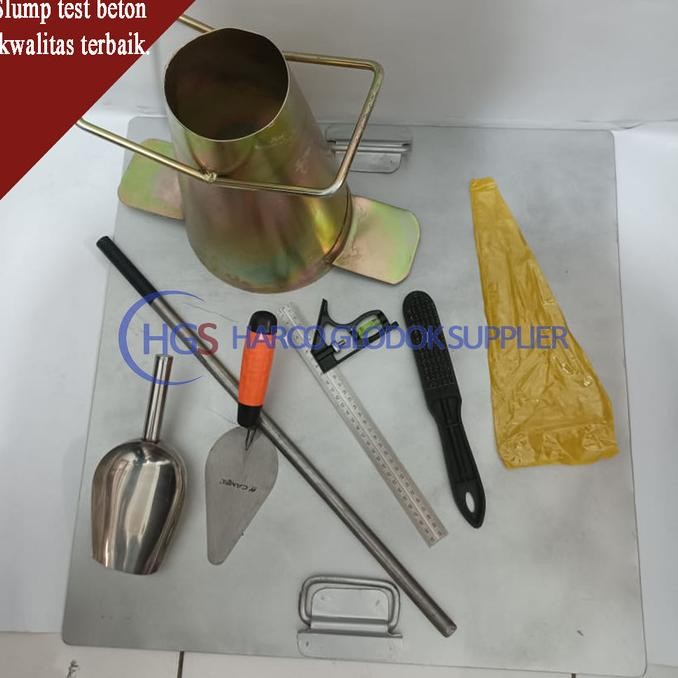 Jual Berkualitas Slump Test Beton / Alat Uji Beton / Slump Test Set ...