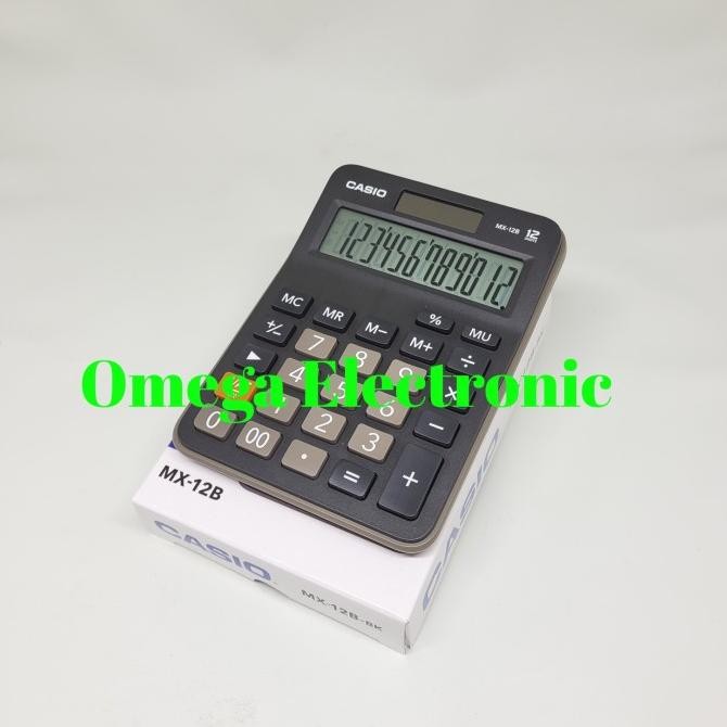 Jual Casio Calculator MX-12B - Kalkulator Meja Office Desktop MX 12B ...