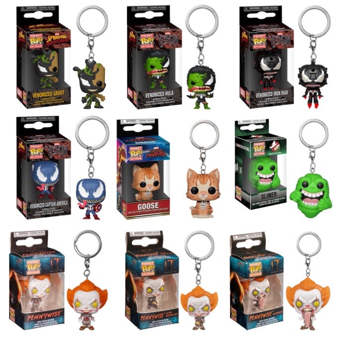 Jual Funko POP! Keychain (Venom, Groot, Hulk, Ironman, Goose, Pennywise ...