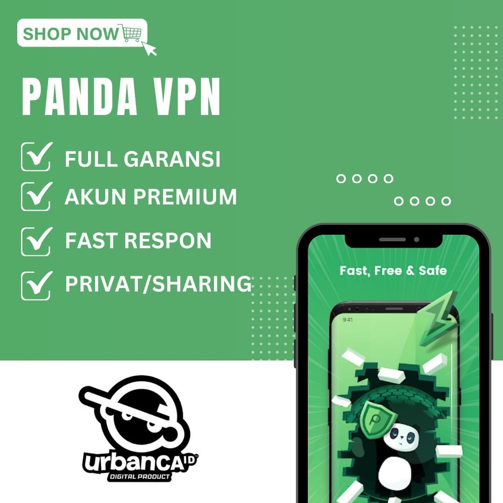 Jual Panda VPN Premium 1 Tahun Full Garansi (Proses Tercepat Buka 24 ...